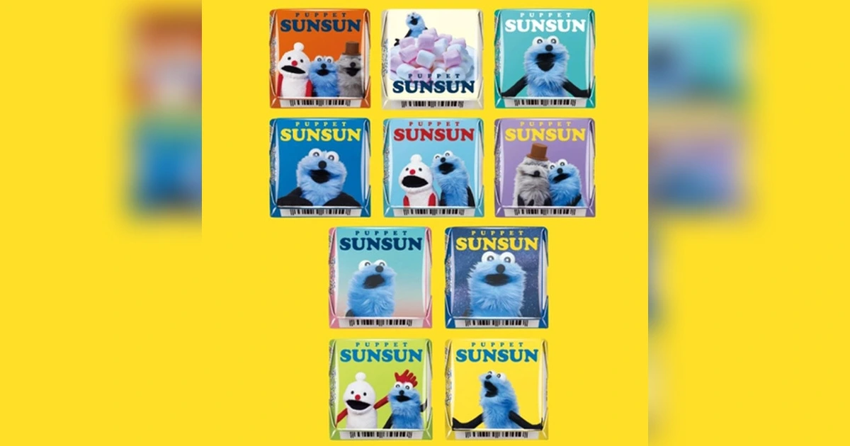 吃玩日本 - 日超商聯名「帕比順順(PUPPET SUNSUN)」巧克力太可愛！ | 緯來日本台
